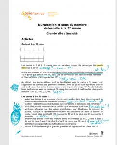 cadre à dix cases – Blog à part